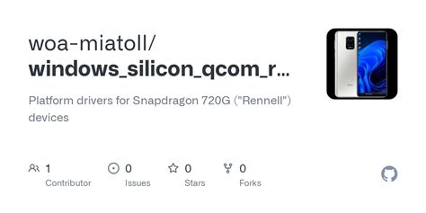 GitHub Woa Miatoll Windows Silicon Qcom Rennell Platform Drivers For Snapdragon G