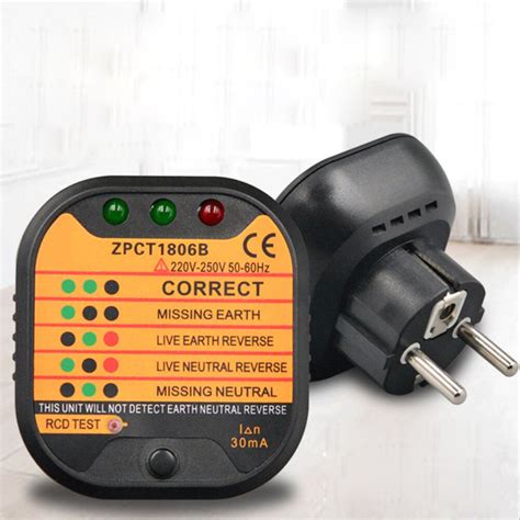 Outlet Tester Socket Automatic Electric Circuit De Grandado