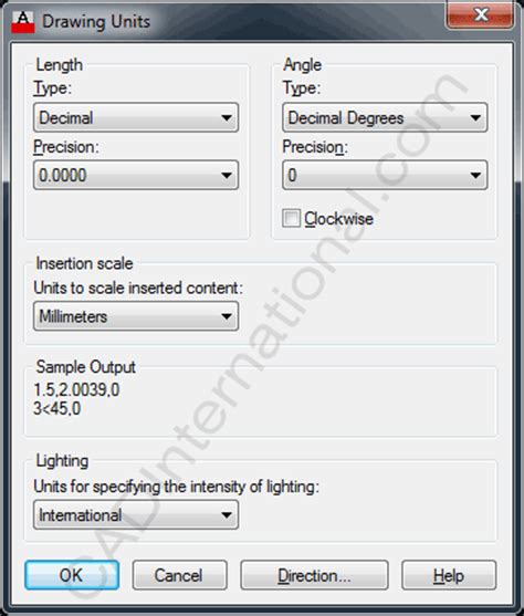 AutoCAD Change Units Imperial To Metric CAD International