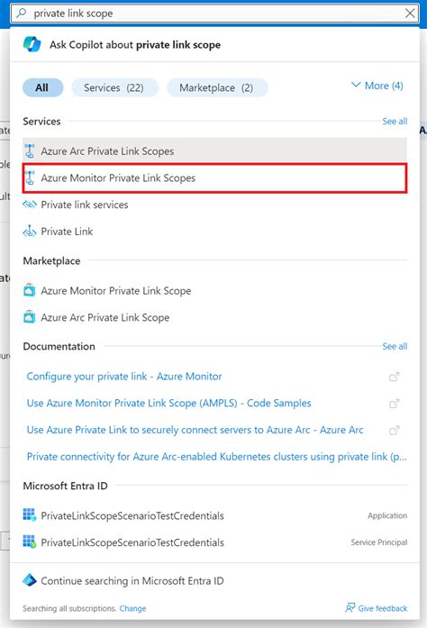 Configure Your Private Link Azure Monitor Microsoft Learn