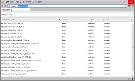 Manage Cipher Suites In Firefox Ghacks Tech News