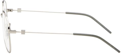 Givenchy Silver Gv Speed Glasses Givenchy