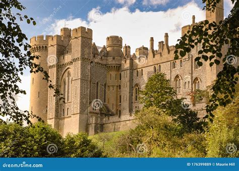 Arundel Castle Stock Image Image Of River Castle 11th 176399889