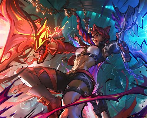 Soul Fighter Samira League Of Legends Lol 8k Wallpaper Download