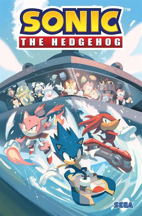 Sonic The Hedgehog Idw Vol 3 Battle For Angel Island Tp
