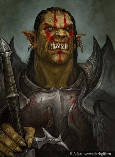 28 Melhores Ideias De Half Orc Barbarian Personagens De Rpg