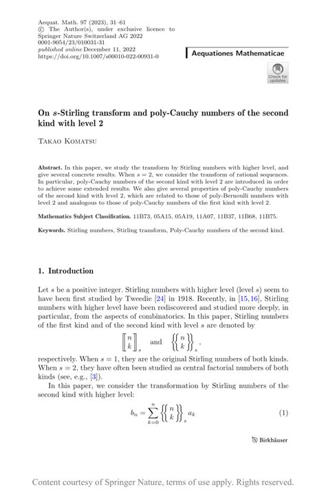 On S Stirling Transform And Poly Cauchy Numbers Of The Second Kind With