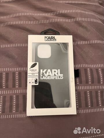 Чехол на iPhone 12 pro max Karl Lagerfeld купить в Москве | Электроника ...