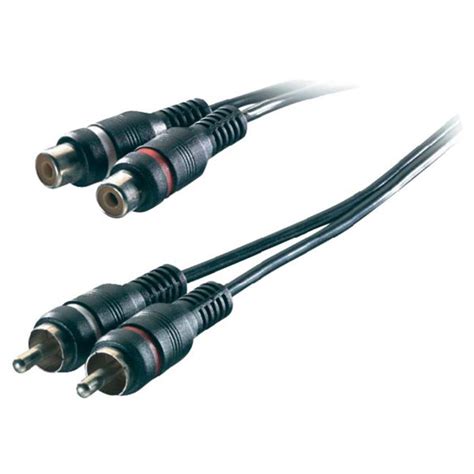 Speaka 50312 Promo Rca Extension Cable 2 X Cinch Plug Rapid Electronics