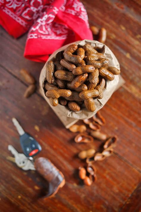 The Chubby Vegetarian Cajun Boiled Peanuts In The Slow Cooker