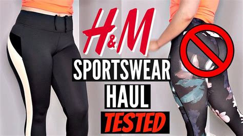 Handm Try On Haul Workout Leggings 2017 Youtube