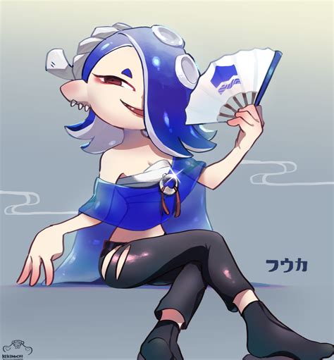 Shiver And Big Man Splatoon And More Drawn By Kekimochi Danbooru