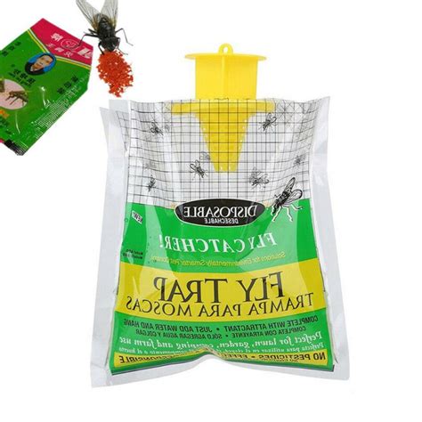 Disposable Fly Trap Non Toxic Bag Outdoor Insect