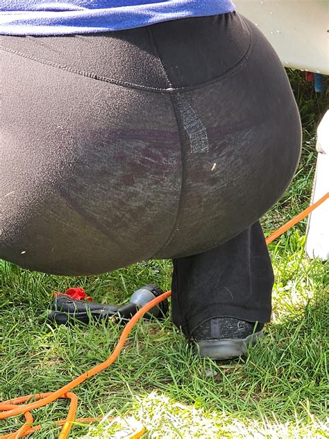 My Wifes Full Back Panties See Through Tight Leggings R