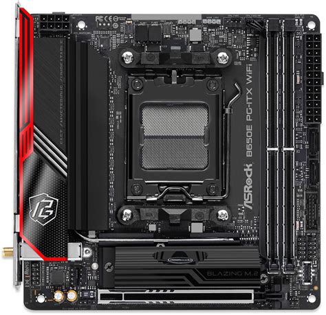 B650e Pg Itx Wifi Am5 Mini Itx Motherboard