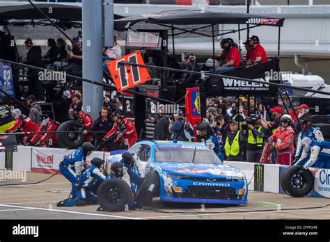 Daniel Hemric Races For Position For The Toyota Care 250 In Richmond