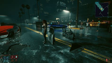 Finished The First Race And The Car Exploded R Cyberpunkgame