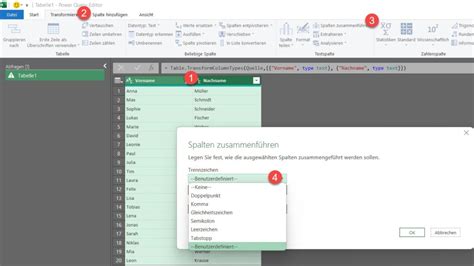 Power Query Spalten Zusammenführen Excelhero
