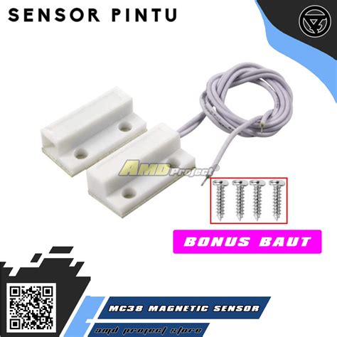 Jual Mc 38 Mc38 Sensor Magnet Untuk Jendela Pintu Sistem Keamanan