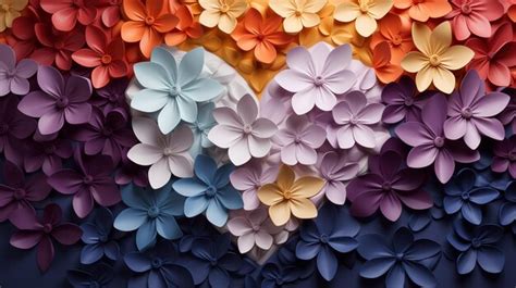 Premium Photo A Lovely Valentines Day Backdrop Featuring A Burst Of