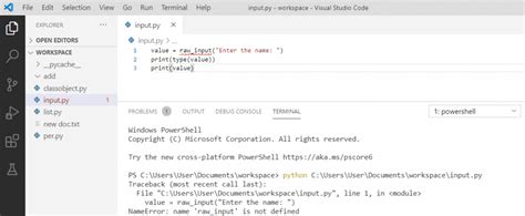 Как работает input в python