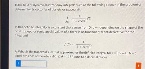 Solved In The Field Of Dynamical Astronomy Integrals Such