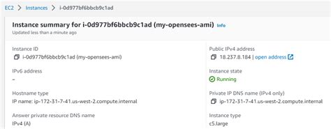OpenSees AMI Usage Instructions SecondSees Inc