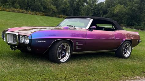 1969 Pontiac Firebird Custom Convertible For Sale At Auction Mecum