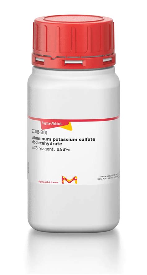 7784 24 9硫酸铝钾 十二水合物Aluminum potassium sulfate dodecahydrate