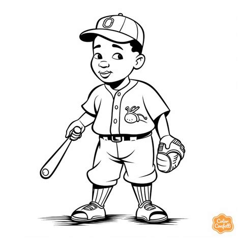 Jackie Robinson Coloring Page Coloring Home