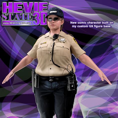 Bbw Fat Female Cop By Heviestate3d On Deviantart