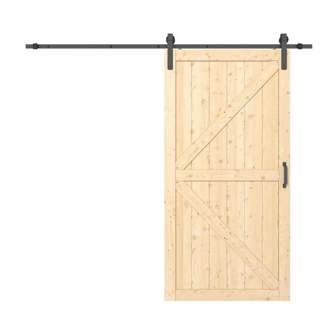 ARK DESIGN In X In Paneled K Shape Solid Pine Wood Unfished