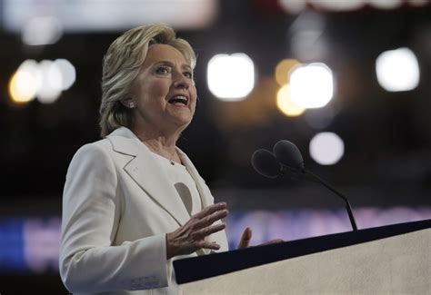 Hillary Clinton Officially Accepts Democratic Nomination Vows To Be