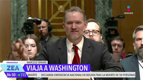 Marcelo Ebrard Viaja A Washington D C Para Reunirse Con Howard Lutnick Y Jamieson Greer Paco Zea