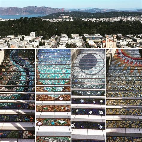 ava liang zhao on instagram “16th ave stairs mosaicheaven