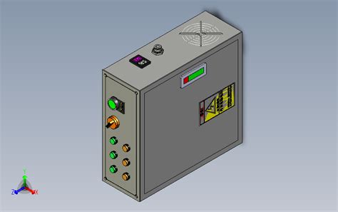 电箱a Step 模型图纸下载 懒石网