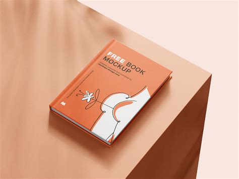 Free Book Mockup A5 Size Mockups Design