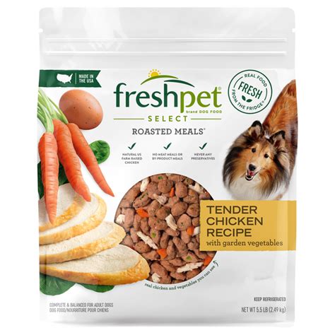 Save On Freshpet Select Dog Food Roasted Meals Tender Chicken Recipe