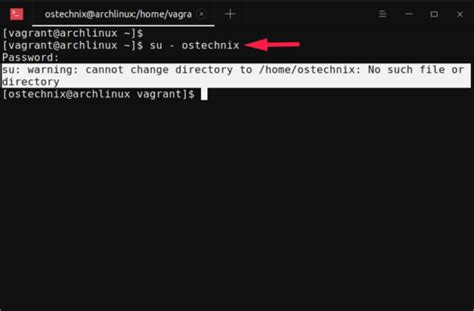 create home directory for existing user in linux ostechnix