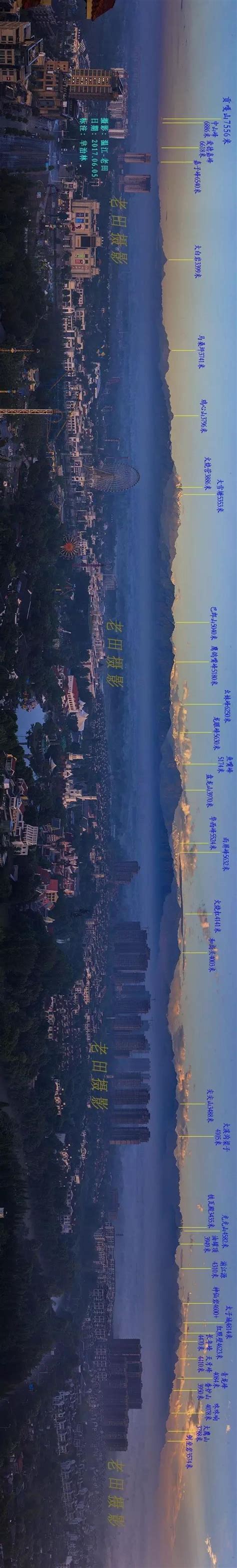成都雪山全景标注 全景图 市区 第3页 大山谷图库