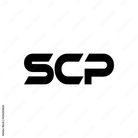 Scp Letter Logo Design With White Background In Illustrator Vector Scp Letter Logo Design With White Background In Illustrator Vector