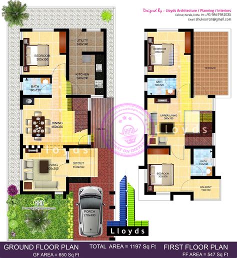 1197 Sq Ft 3 Bedroom Villa In 3 Cents Plot Kerala Home Design And Floor Plans 9k Dream Houses