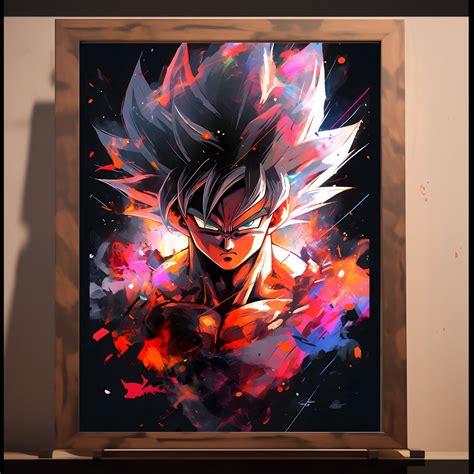 Ultra Instinct Fan Art 4k Digital Art By Pyrotakushop Etsy