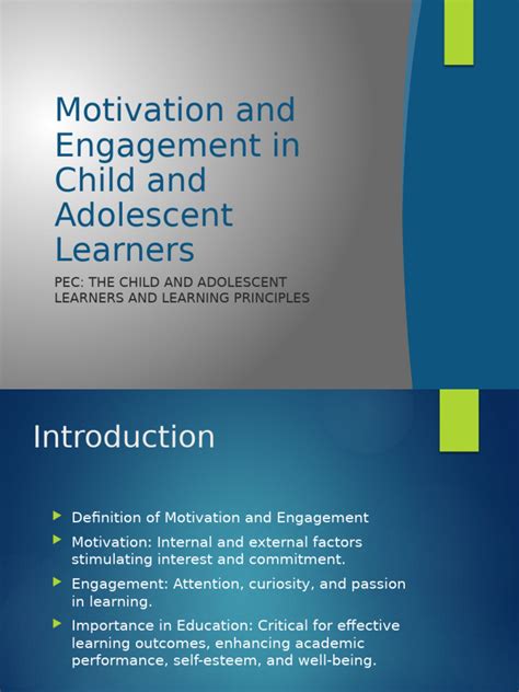 Boosting Motivation In Young Learners Pdf