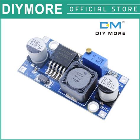 DIYMORE DC DC Adjustable Power Step Down Module Blue LM Buck Converter Module V V To