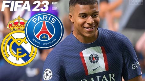 Psg Real Madrid Fifa 23 Realistic Gameplay And Graphics Mod Youtube