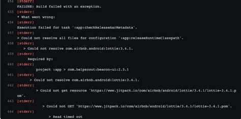 Could Not Resolve Airbnb Android Lottie 3 4 1 Issue 13