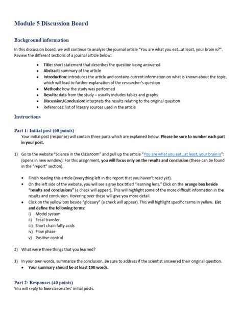 Module 5 Discussion Board Guidelines Word Opens In New Window