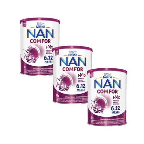 Comprar Kit NAN Comfor 6 a 12 meses 800g 12 unidades