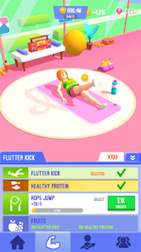 Idle Fitness Beauty Girl For Android Download